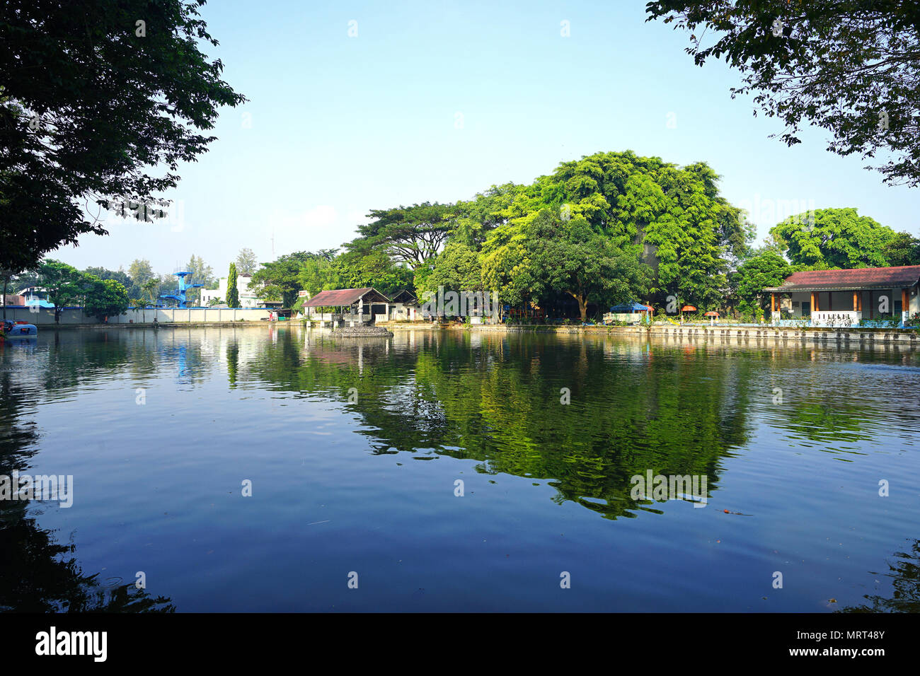 Taman Balekambang Park, Solo, Surakarta, Central Java, Indonesia Stock ...