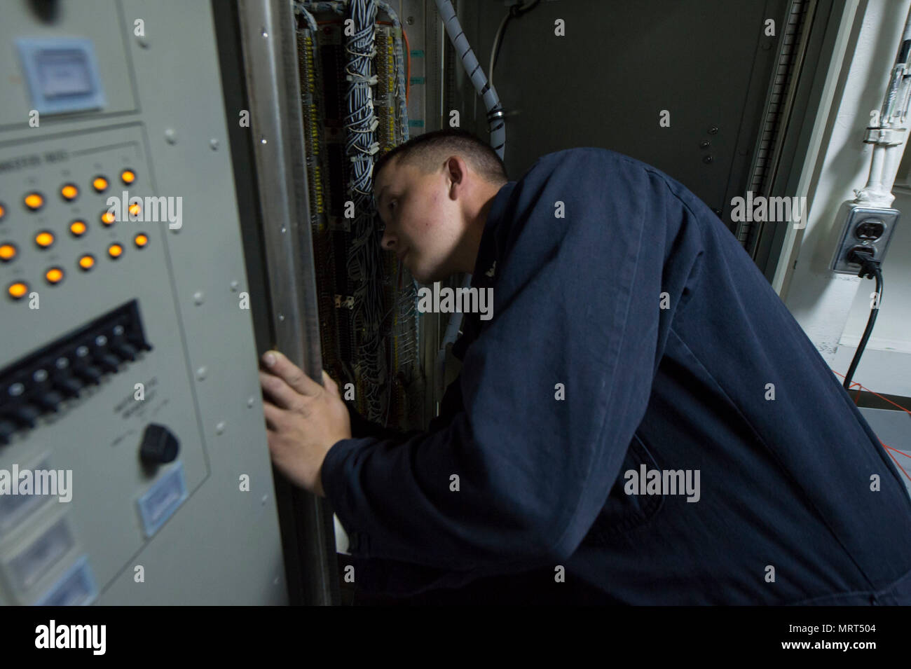 170628-N-ZE250-098 MEDITERRANEAN SEA (June 28, 2017) - Interior ...