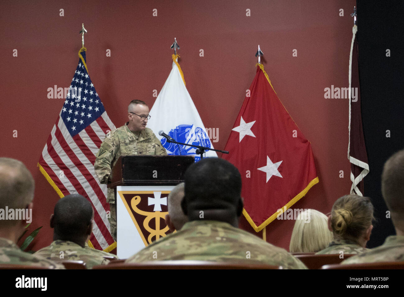 Col. Robert Suter, commander of the 3rd Medical Command (Deployment ...