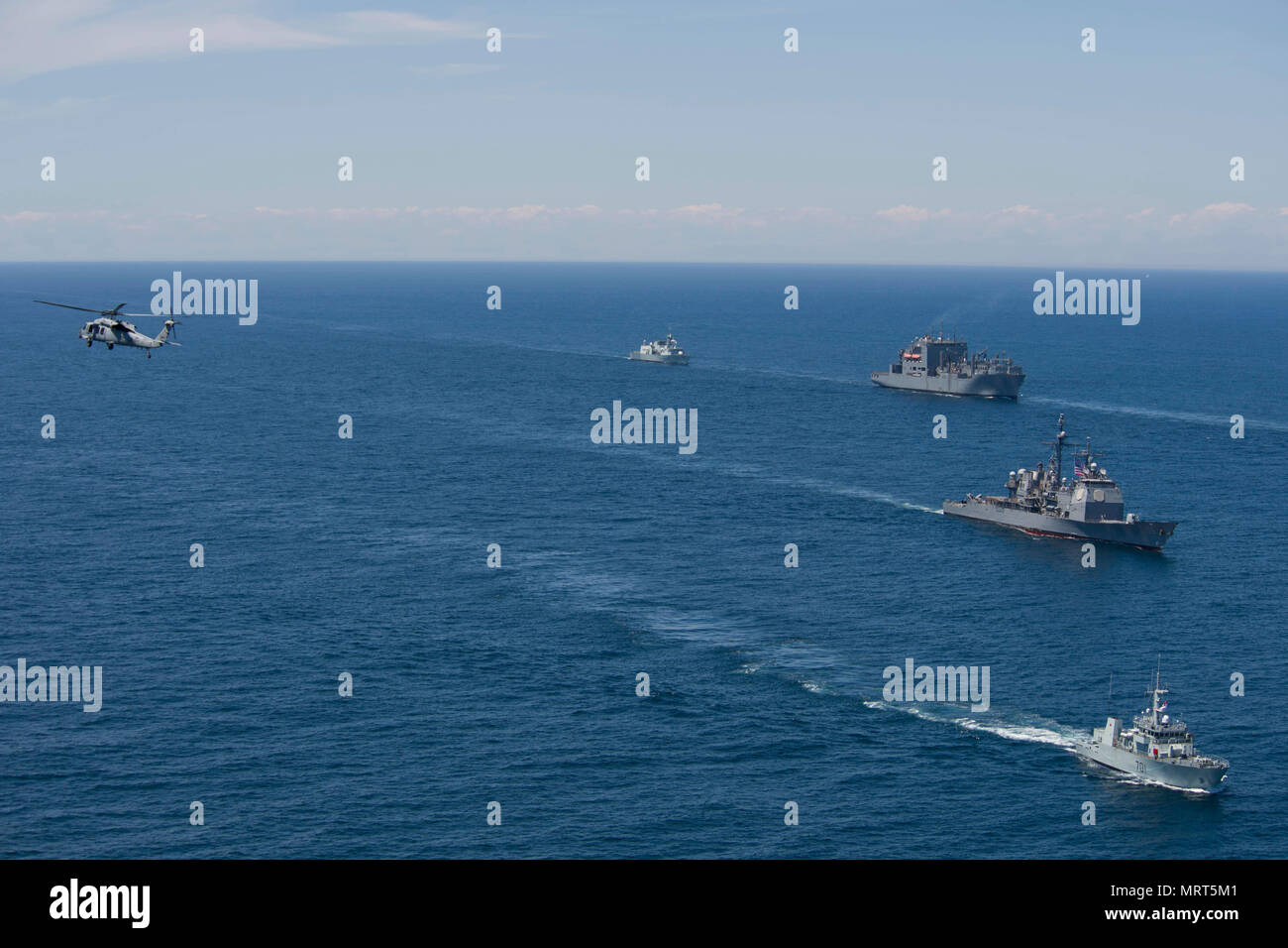 170627-N-TJ319-910 ATLANTIC OCEAN (June 27, 2017) The guided-missile ...