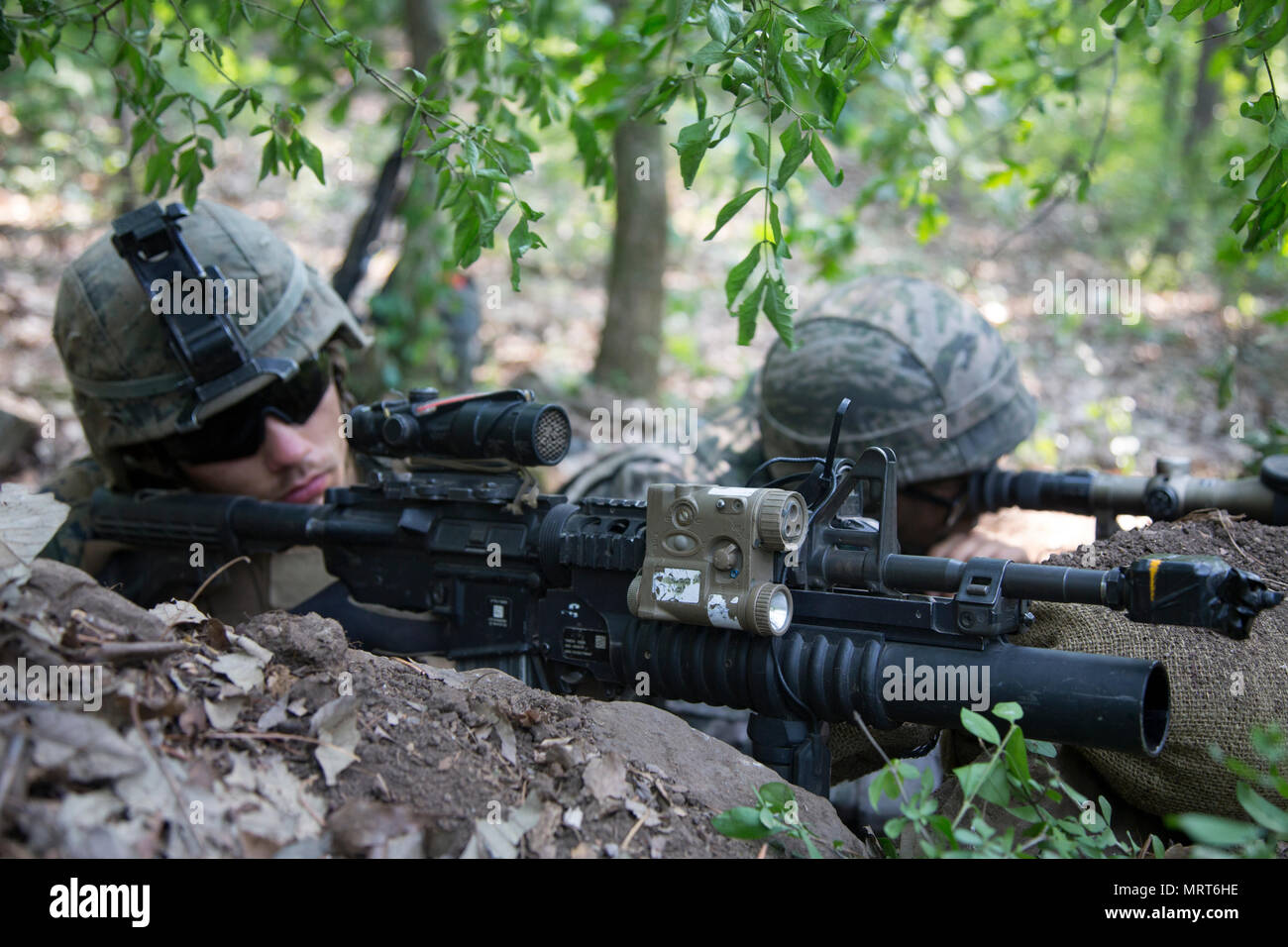 U.S. Marines assigned to India Company, 3rd battalion, 8th Marine ...