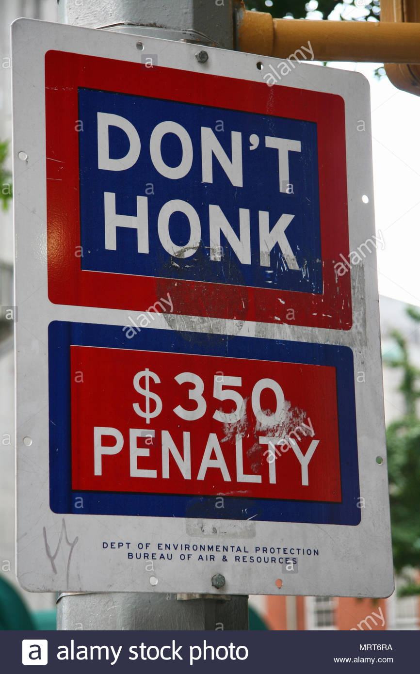 No Honking Sign Stock Photos & No Honking Sign Stock Images - Alamy