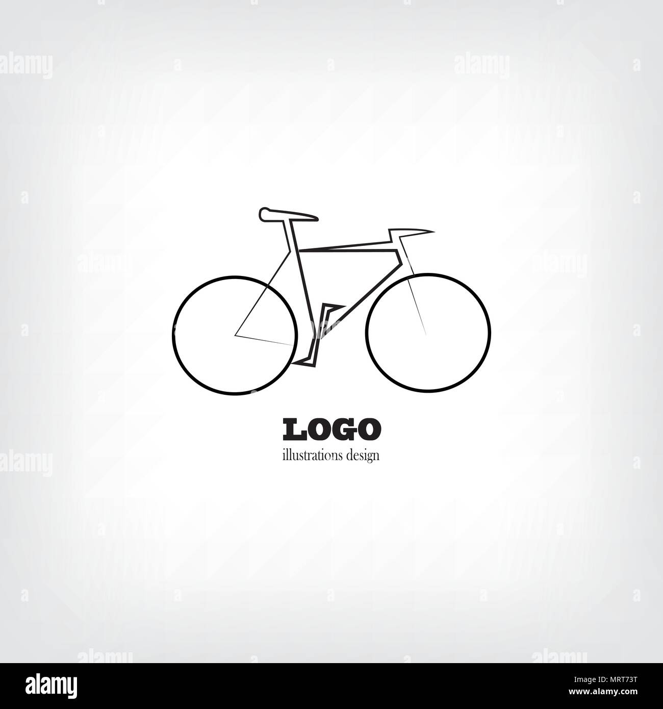 Bike, Bicycle line icon, outline vector sign, linear style pictogram ...