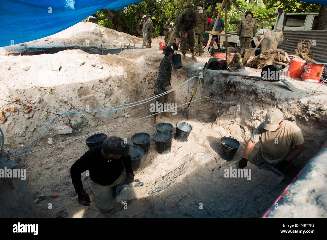 BETIO ISLAND, TARAWA ATOLL, KIRIBATI— Marines and Sailors with Task ...