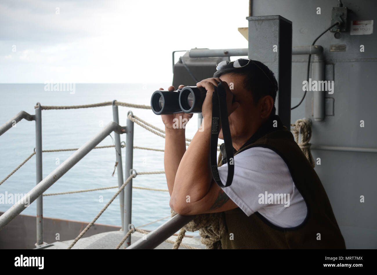 170703-N-WJ640-008 NOUMEA, New Caledonia (July 03, 2017) Sison Emerson ...