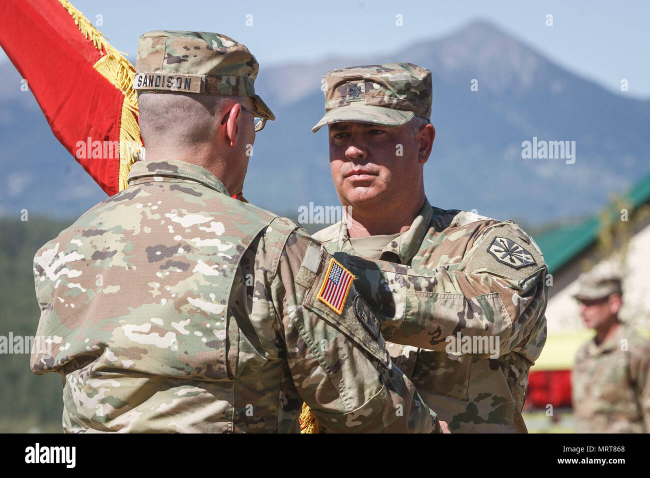Arizona Army National Guard Col Christopher S Sandison Commander Of