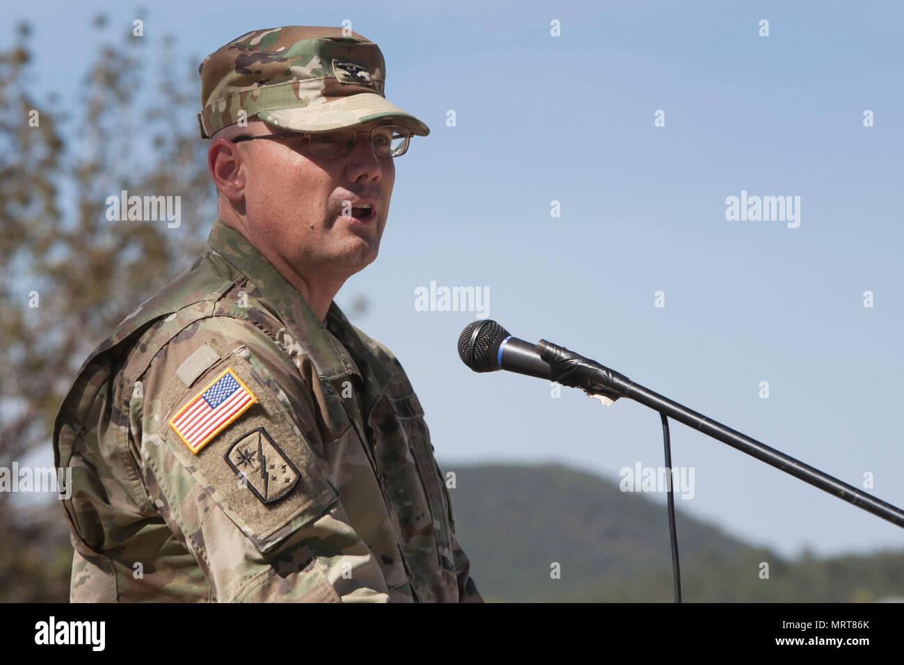 Arizona Army National Guard Col Christopher S Sandison Commander Of