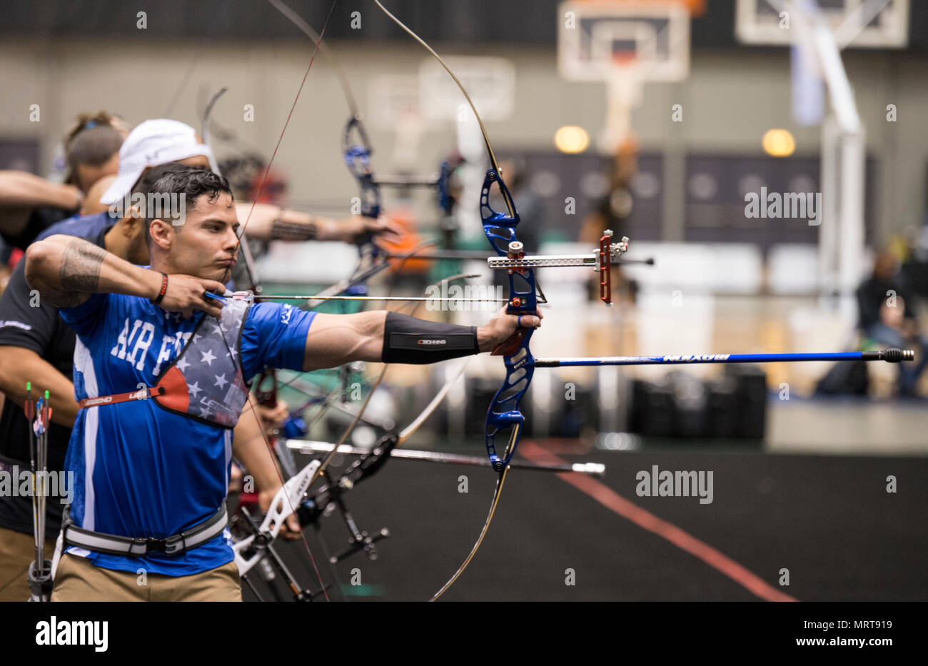 U.S. Air Force Staff Sgt. Vincent Cavazos, a security forces troop from ...