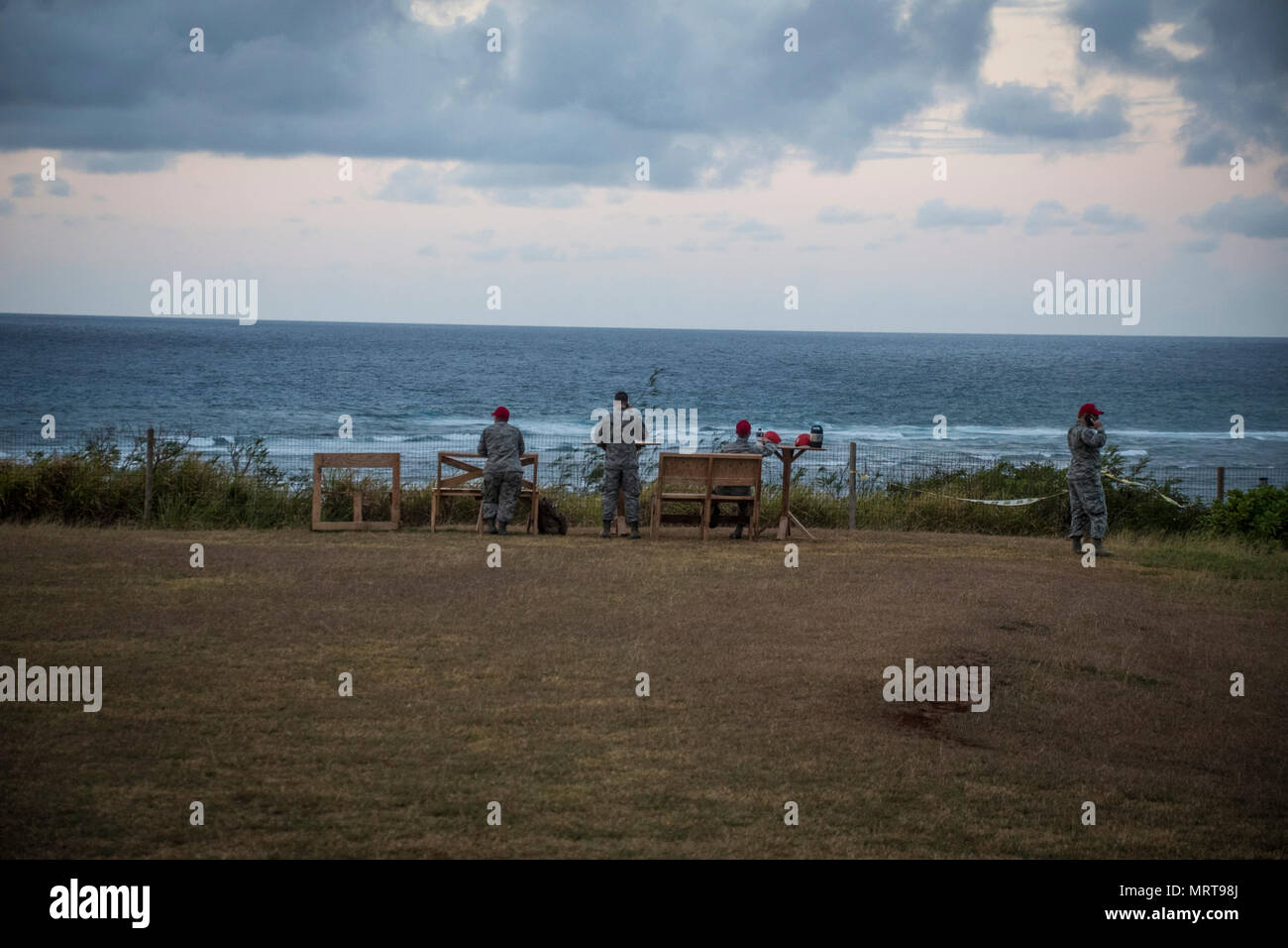 Ohio Air National Guard members from the 200th RED HORSE Squadron over ...