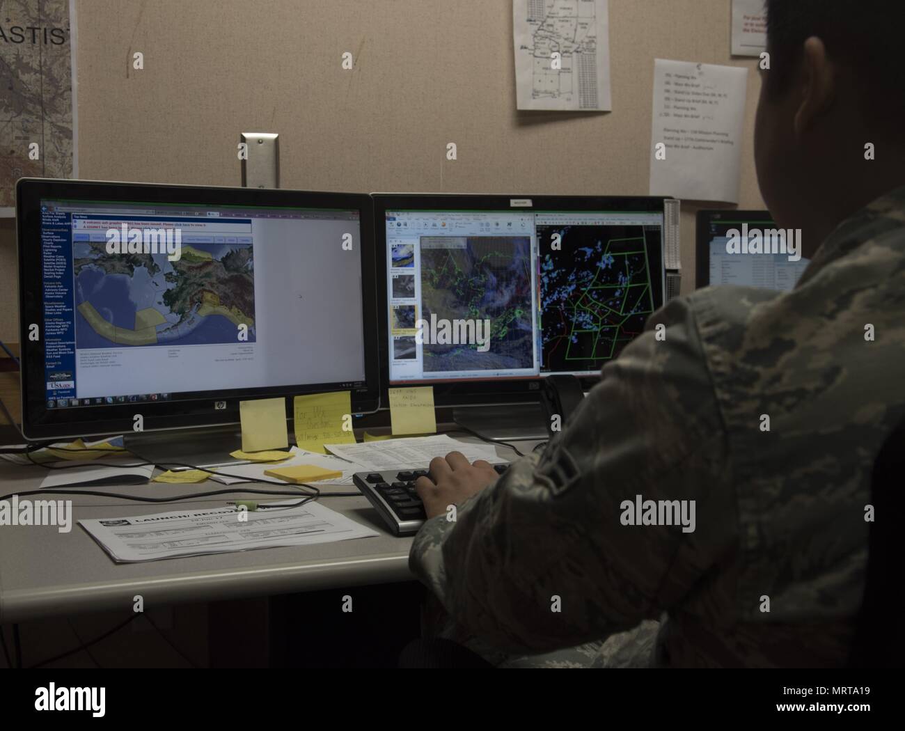 U.S. Air Force Airman 1st Class Anthony Ohara, a 35th Operations ...