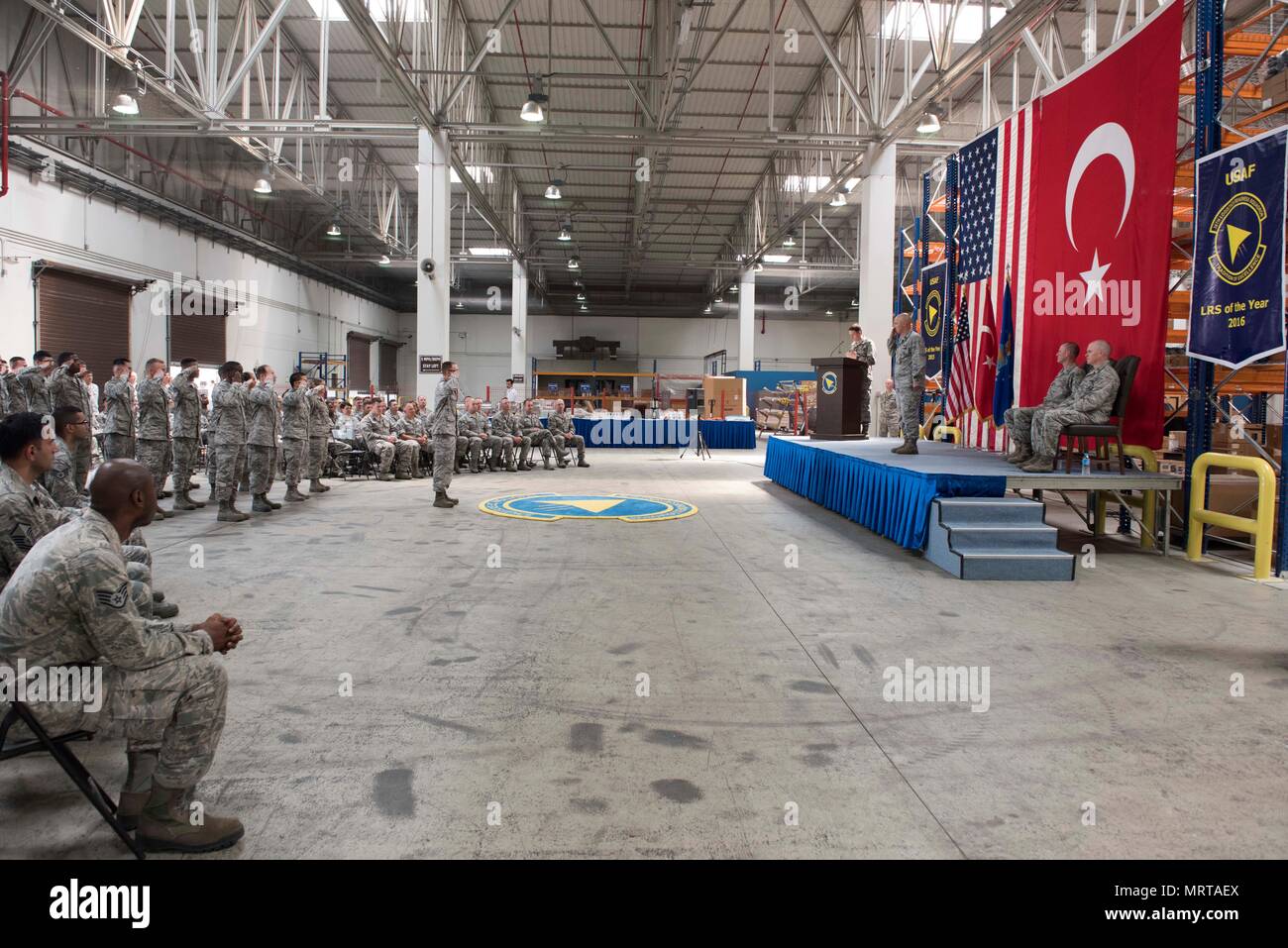 The 39th Logistics Readiness Squadron renders a final salute to Lt. Col. Phillip Wheeler, 39th ...