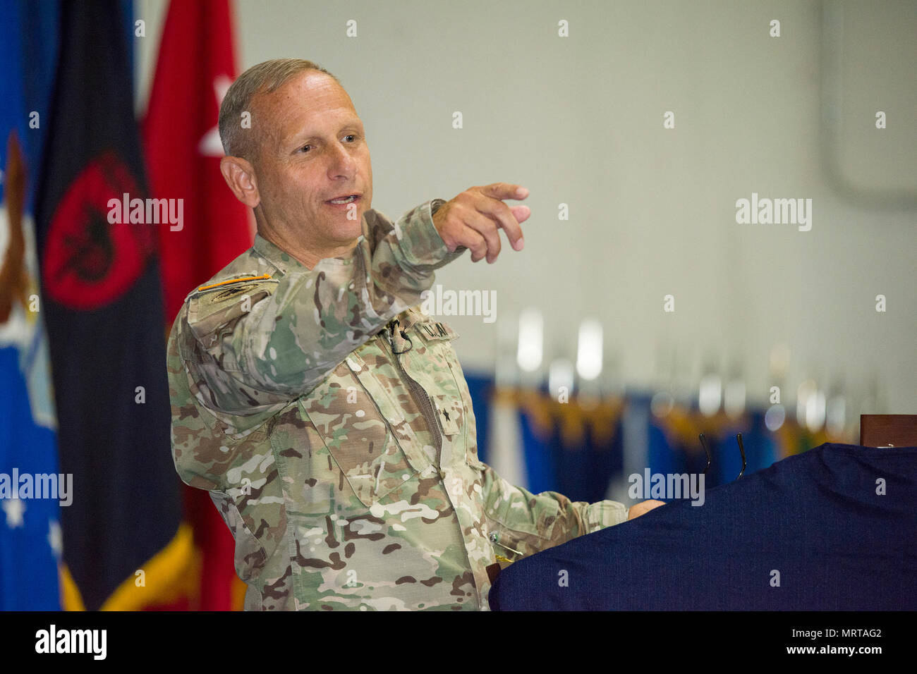 U.S. Army Brig. Gen. Donald C. Bolduc, outgoing commander of Special ...