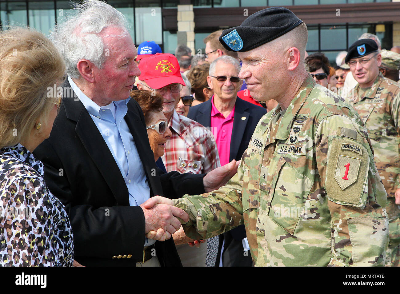 Brig. Gen. Patrick D. Frank, 1st Infantry Division and Fort Riley ...
