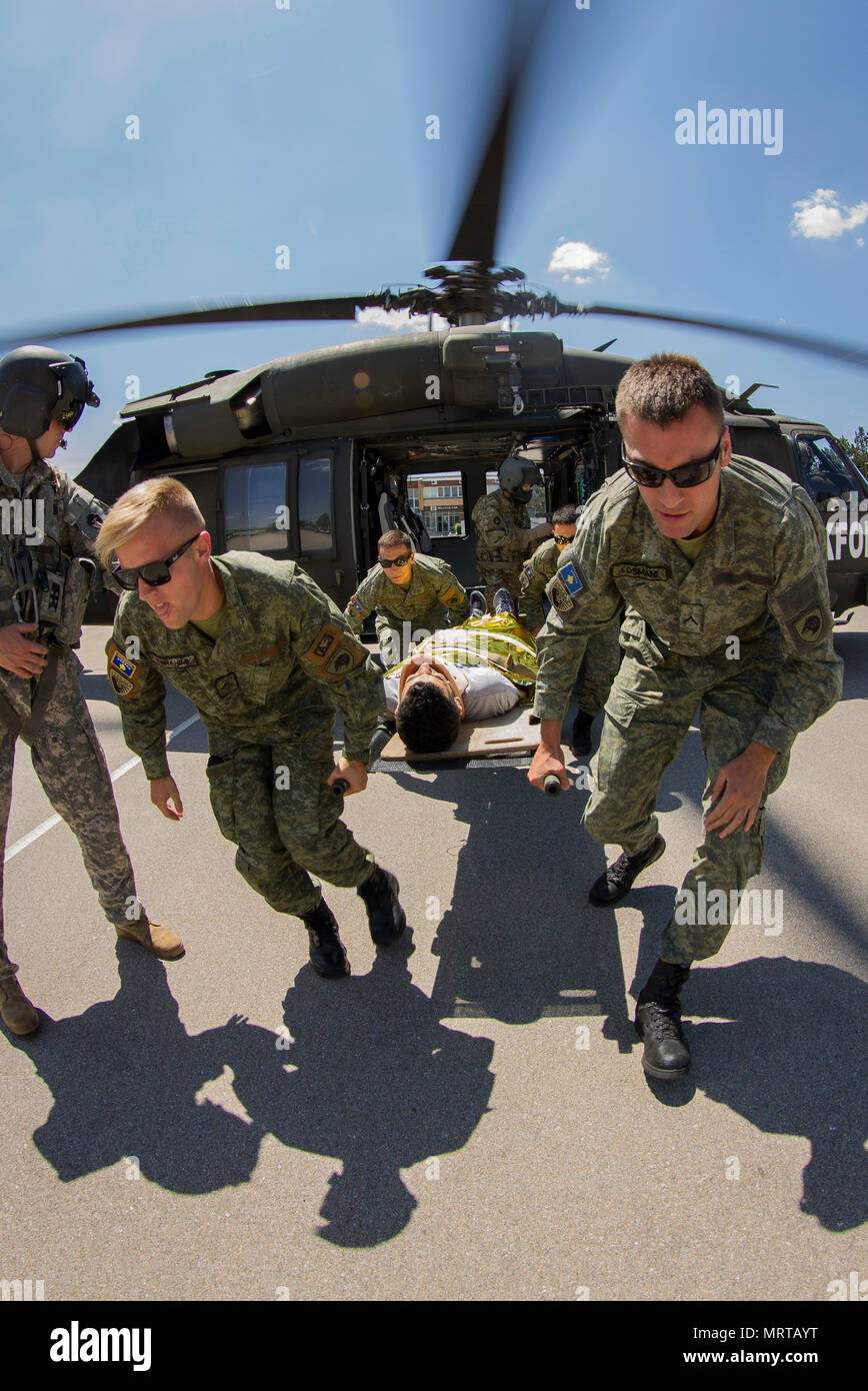 Members of the Kosovo Security Force, and U.S. Army Soldiers, assigned ...