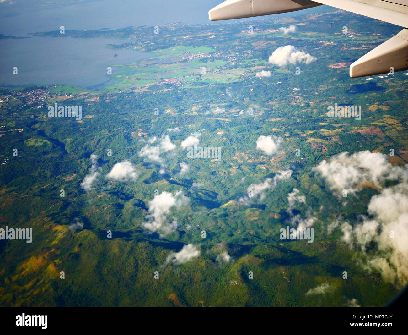Aerial view of Luzon province, Philippines Stock Photo - Alamy