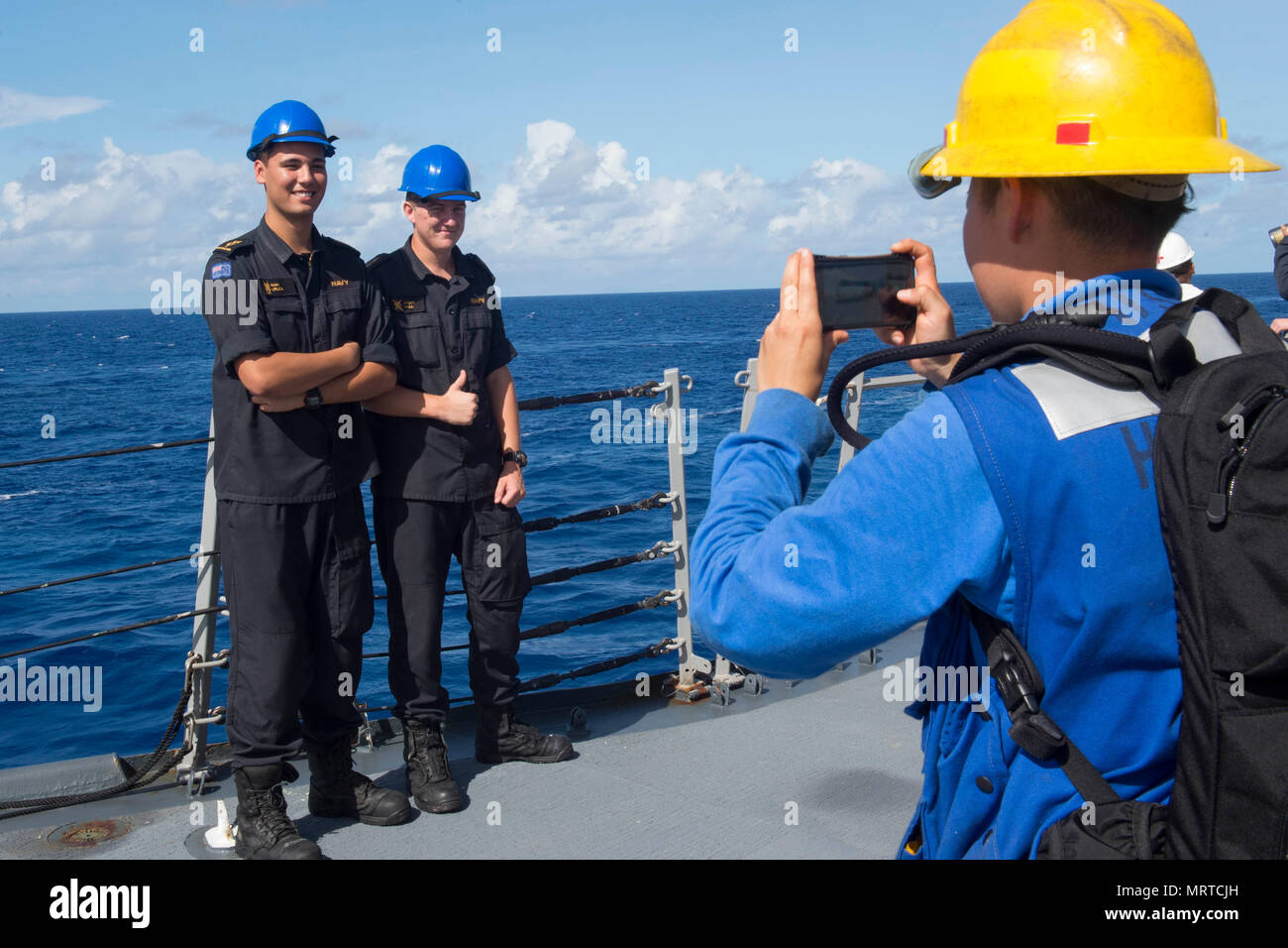 170630-N-AX638-0086 WATERS OFF GUAM (June 30, 2017) Seaman Sarah ...
