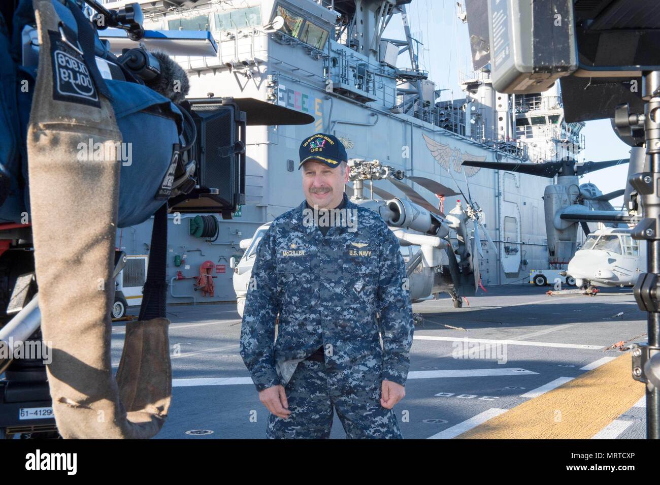 SYDNEY (July 1, 2017) Capt. Larry McCullen, commanding officer of the ...