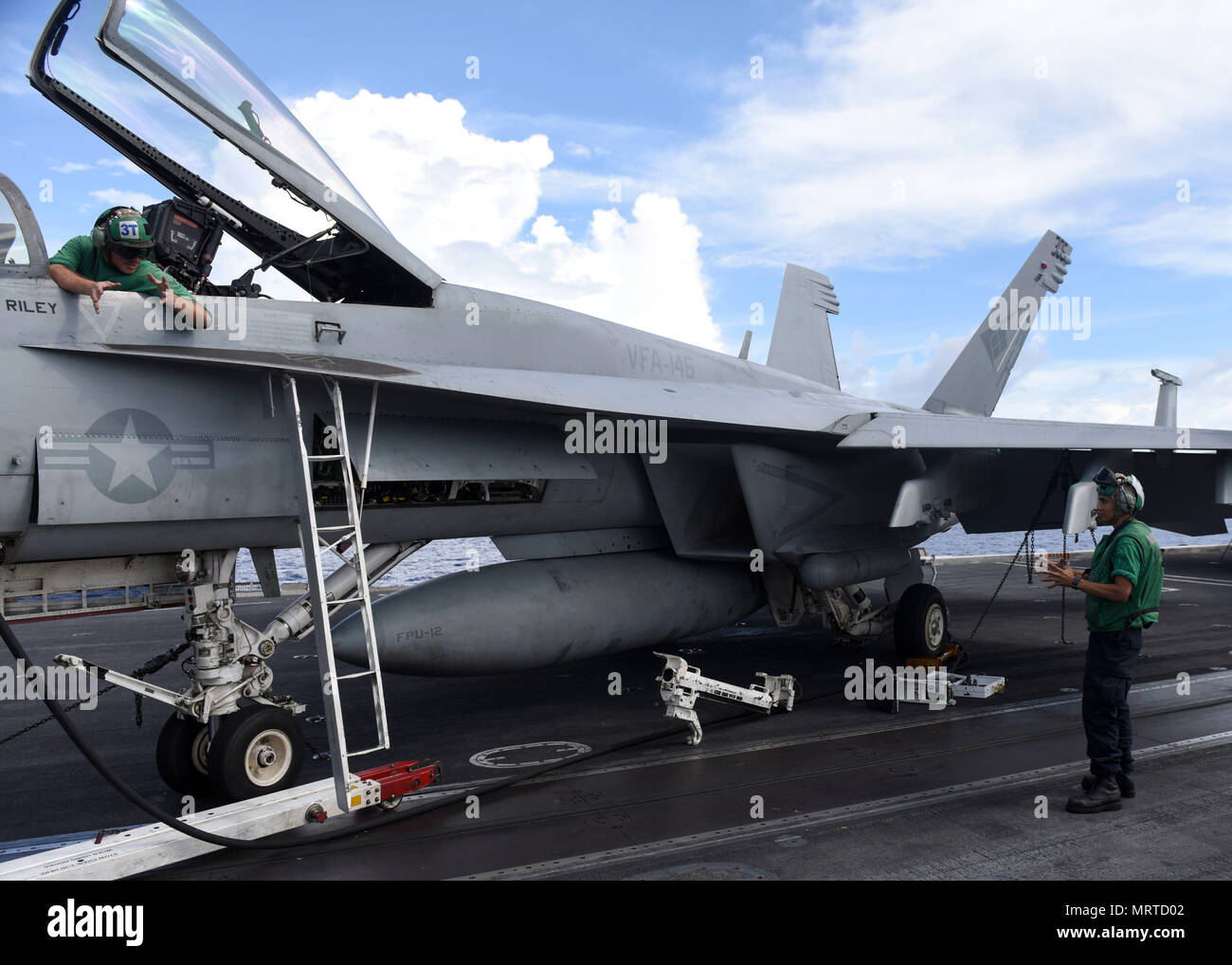 WATERS OFF GUAM (July, 1 2017) U.S. Navy Aviation Electronics ...