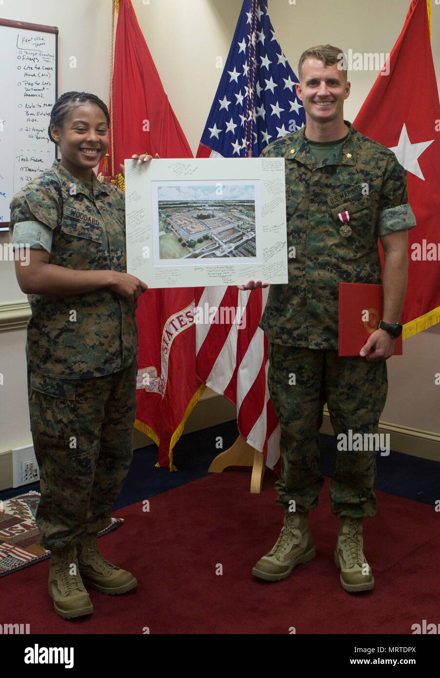 U.S. Marine Corps Maj. Jeremy S. Nelson, aide de camp, Installations ...