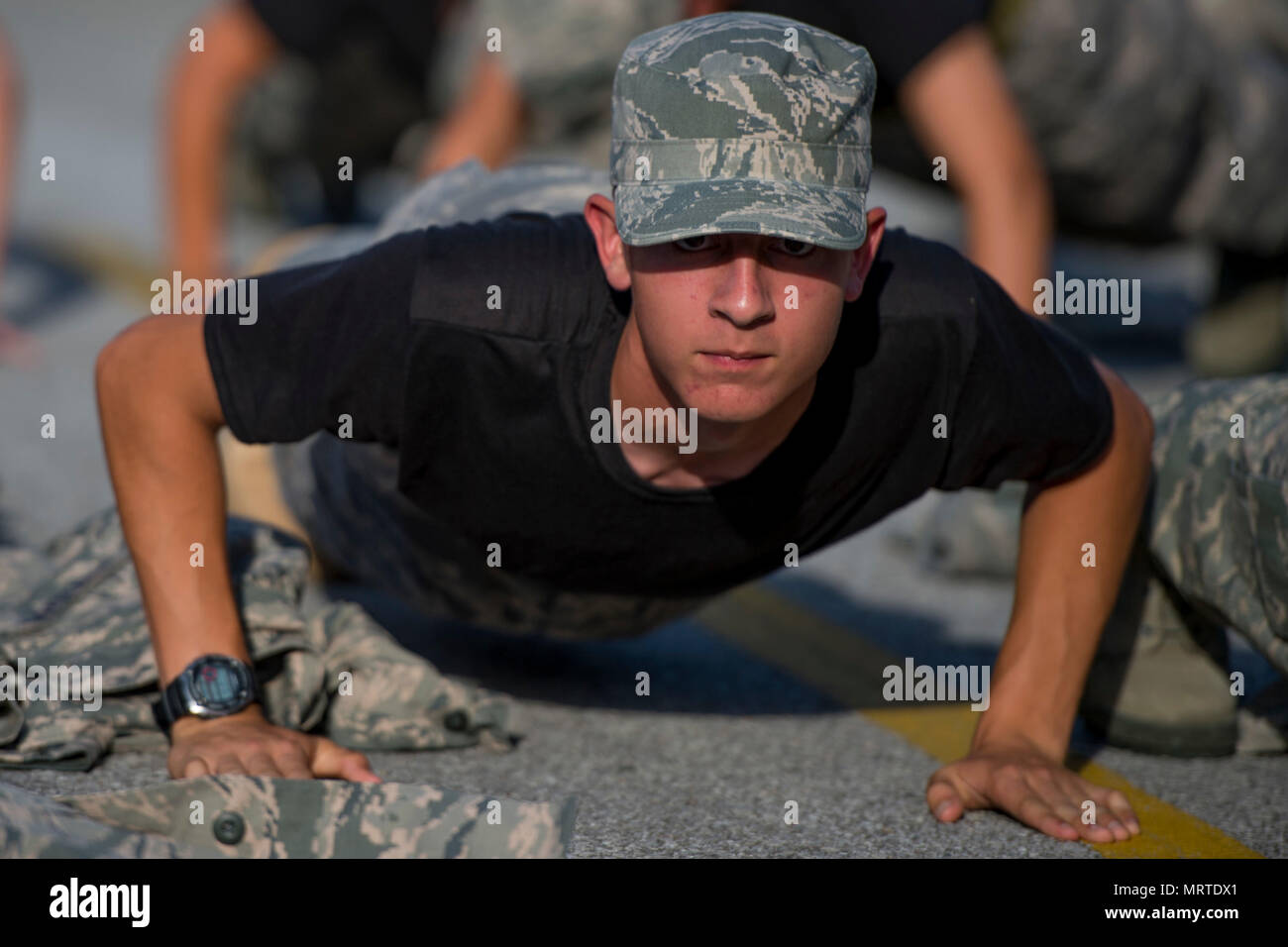 Push ups engage hi-res stock photography and images - Alamy