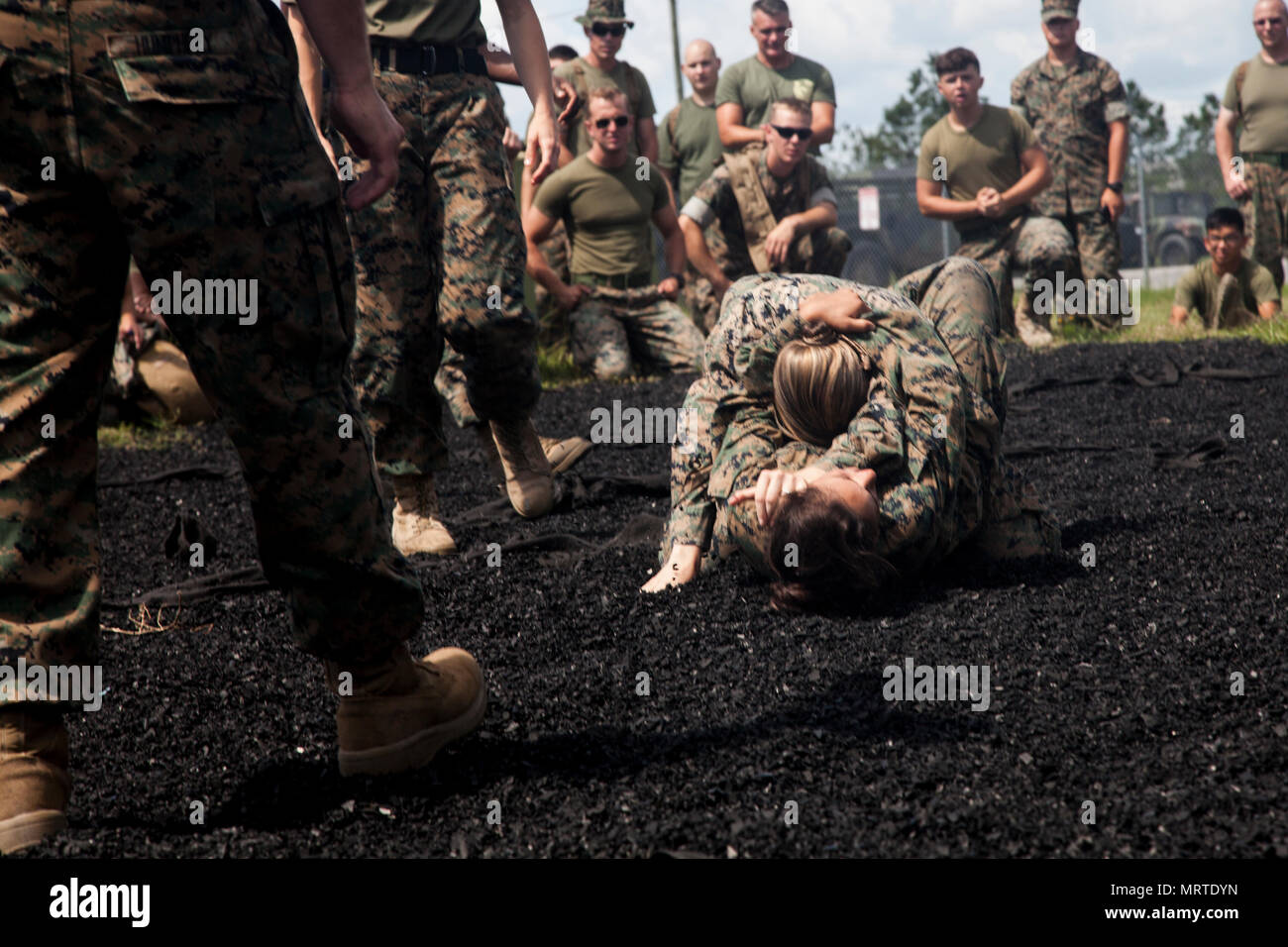 U.S. Marines with Marine Wing Communications Squadron (MWCS) 28 ...