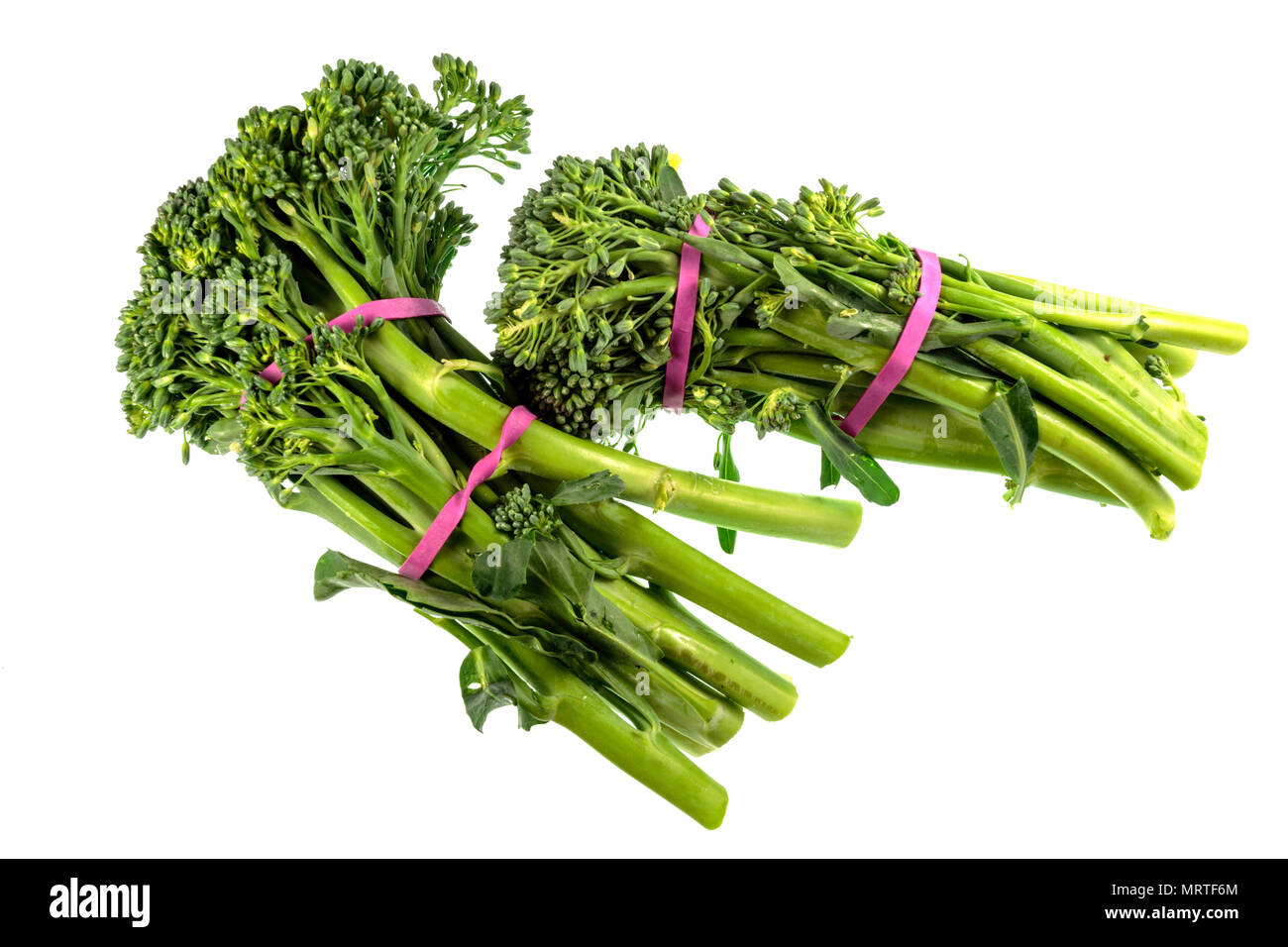 Beautiful fresh broccolini ready to be consumed Stock Photo - Alamy