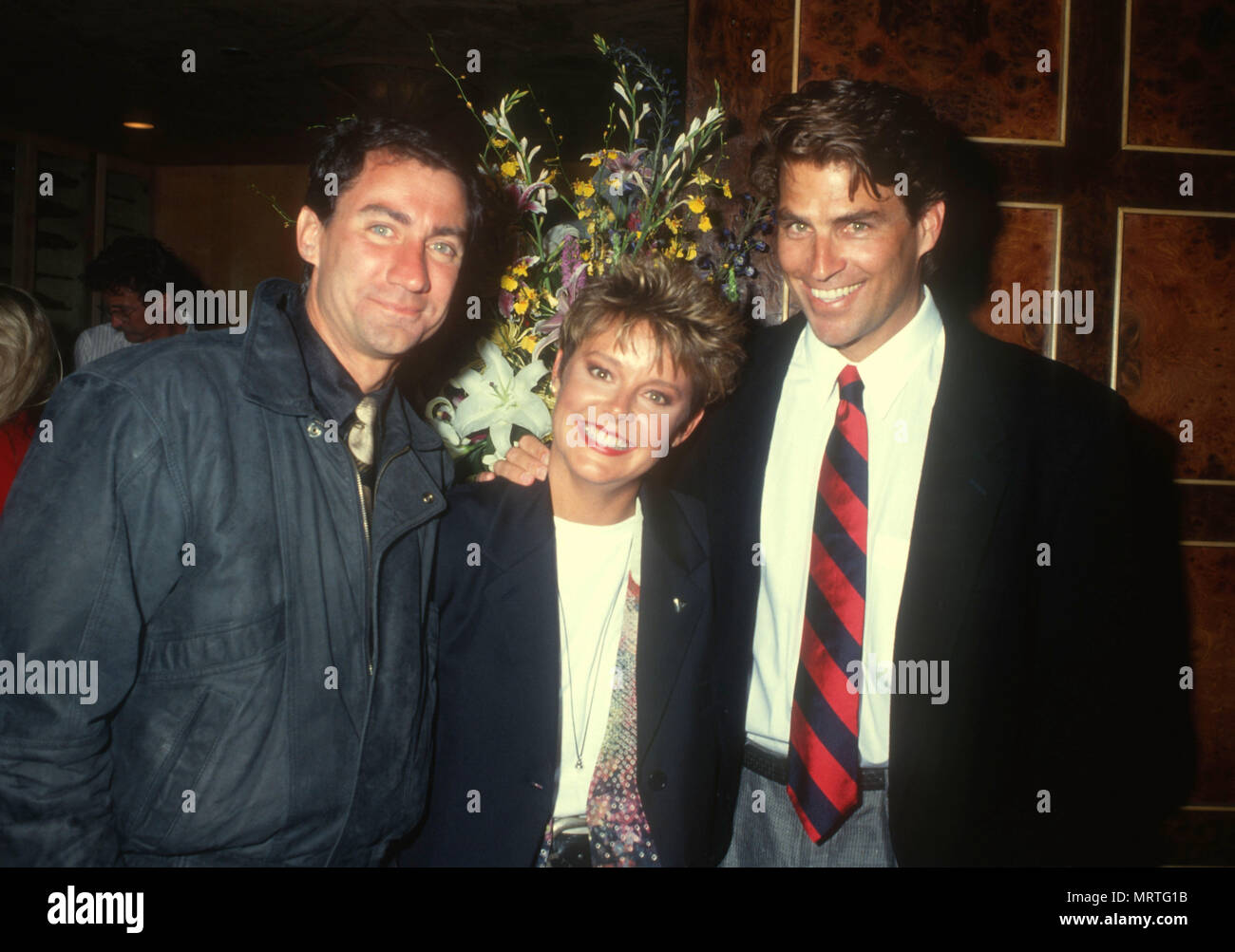 LOS ANGELES, CA - APRIL 15: (L-R) Actor David Garrison, actress Amanda ...