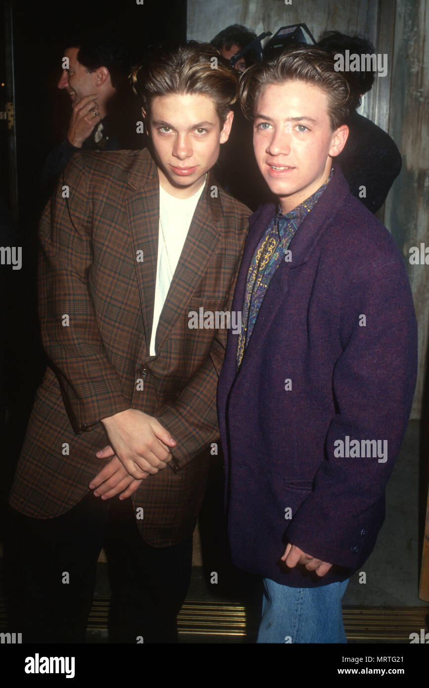 LOS ANGELES, CA - APRIL 15: (L-R) Actors Rainbow Borden and David ...