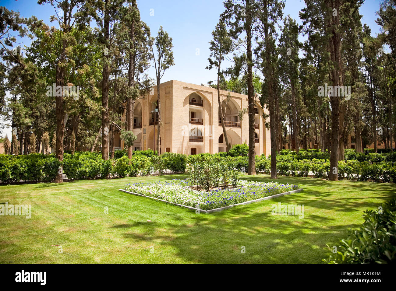 Central pavilion in Bagh-e-Fin (Fin Gardens -built early 16th century ...