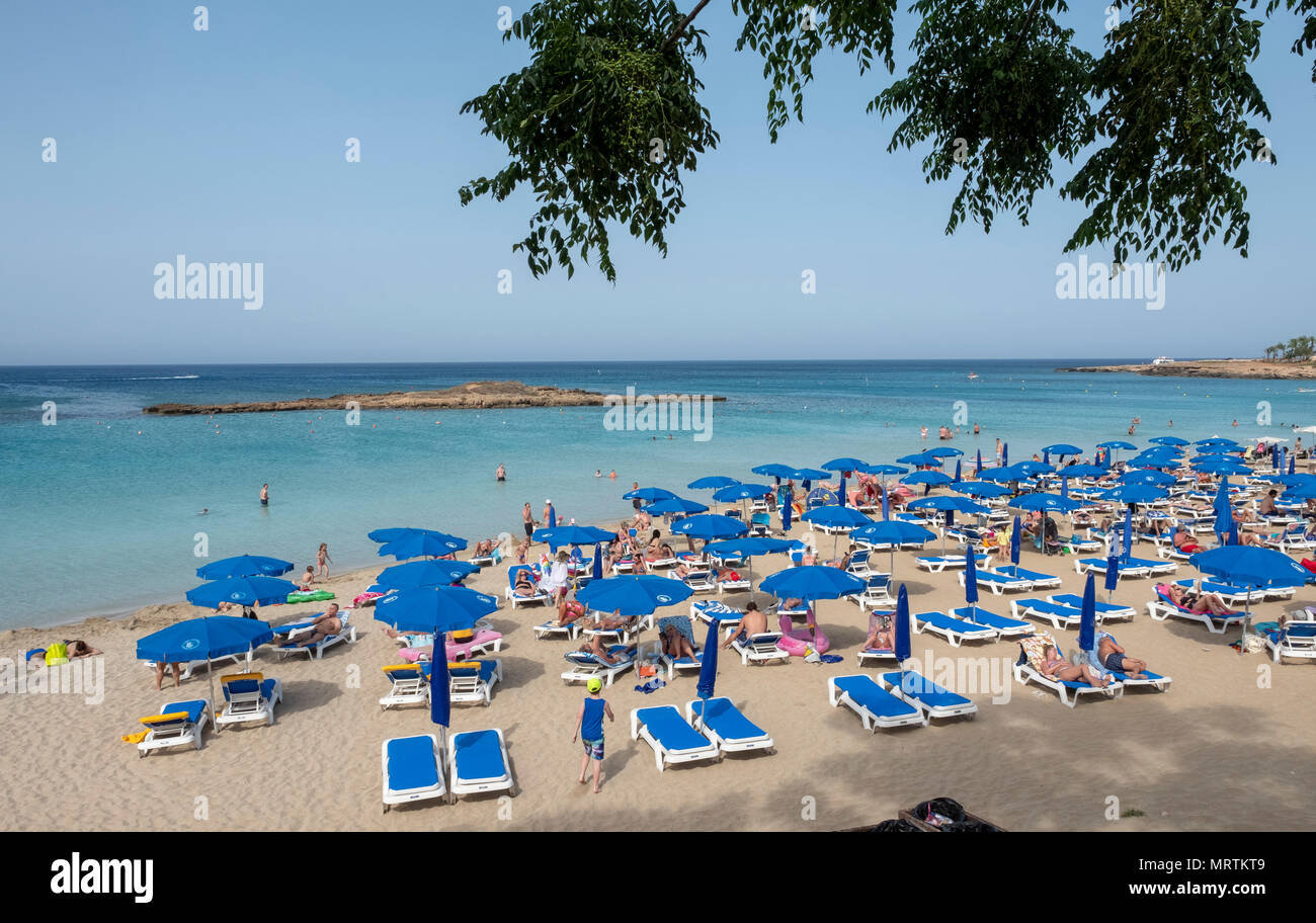 Fig Tree Bay, Protaras, Cyprus Stock Photo - Alamy