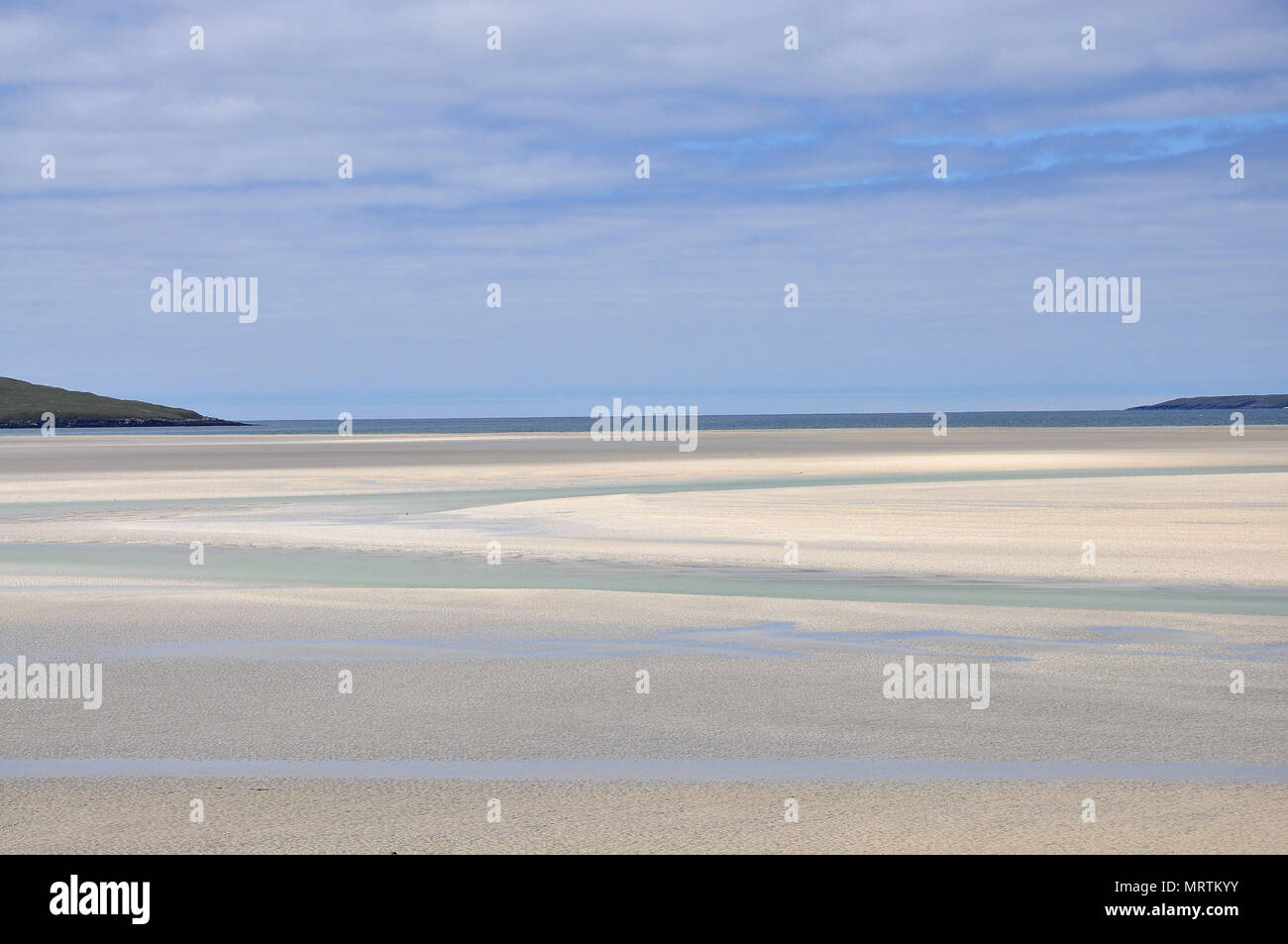 Luskentyre Isle of Harris Stock Photo - Alamy
