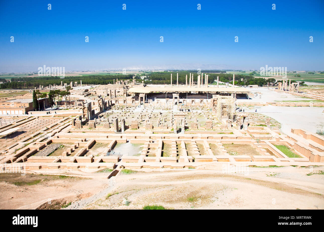 Ruins of ancient Persepolis in Iran Stock Photo - Alamy