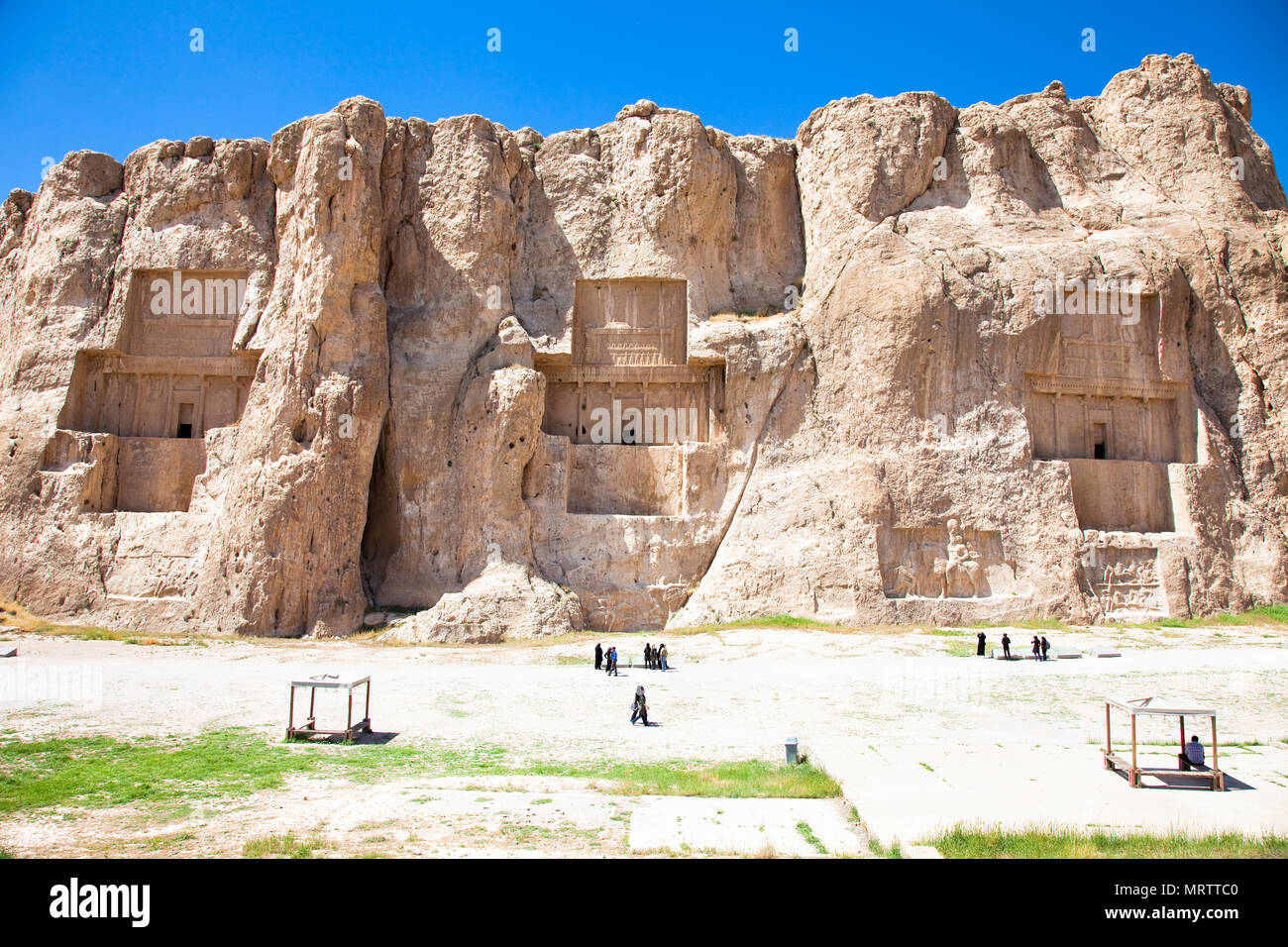 Naqsh-e Rostam, Tomb of Persian Kings, Iran Stock Photo - Alamy