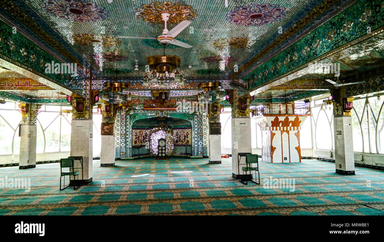 Interior of Al Nadwa Islamic Library and mosque Islamabad, Pakistan ...