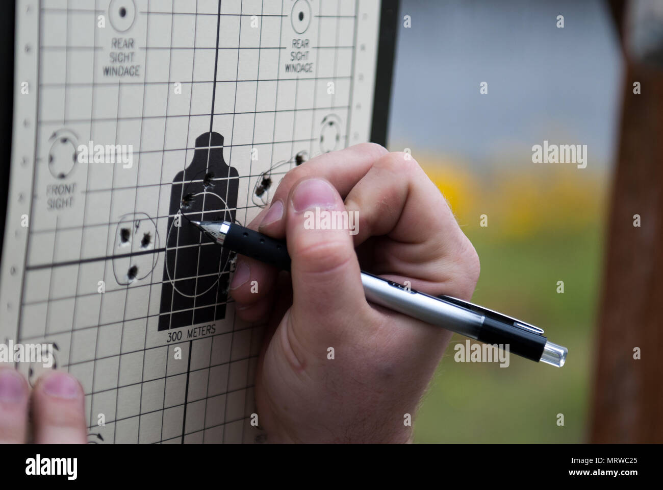 M4 m4a1 qualification range hi-res stock photography and images - Alamy
