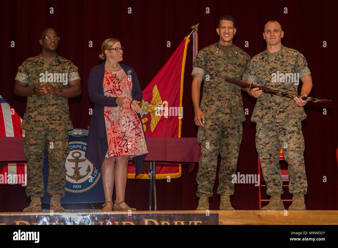 U.S. Marine Corps Master Sgt. Joshua Hooten, an air traffic controller ...