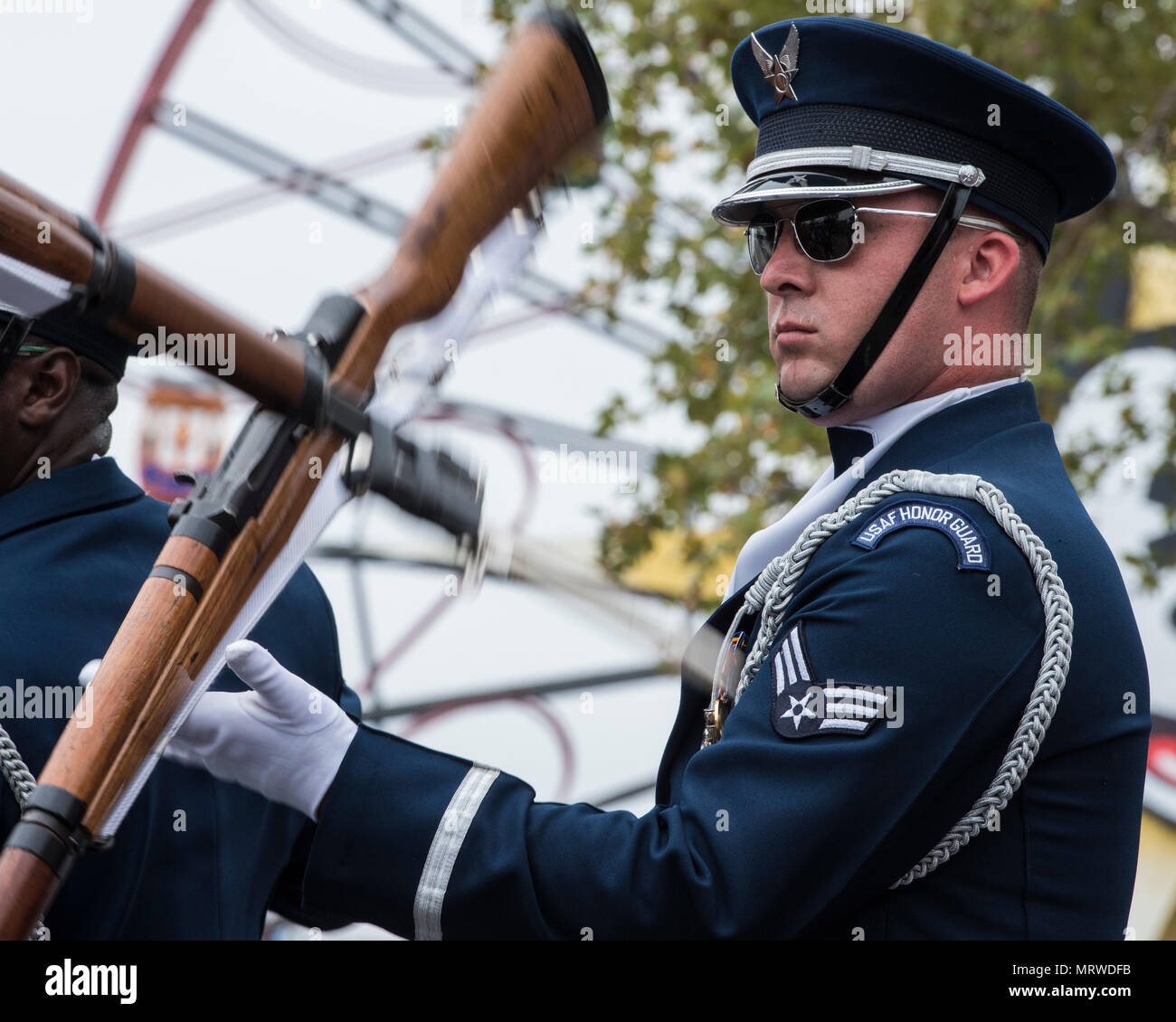 Senior Airman Rigby Carter, U.S. Air Force Honor Guard Drill Team ...