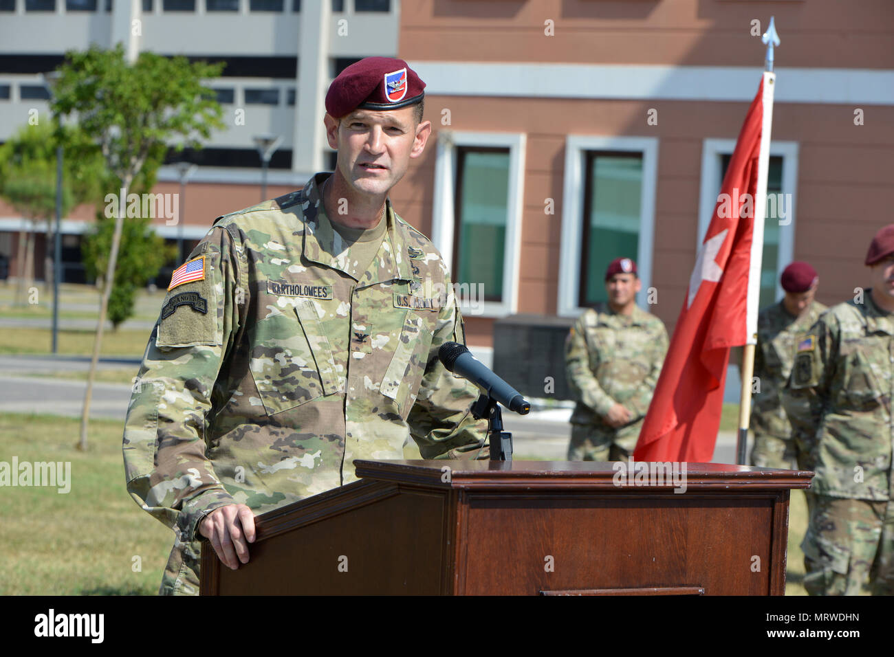 Colonel james b bartholomees iii hi-res stock photography and images ...