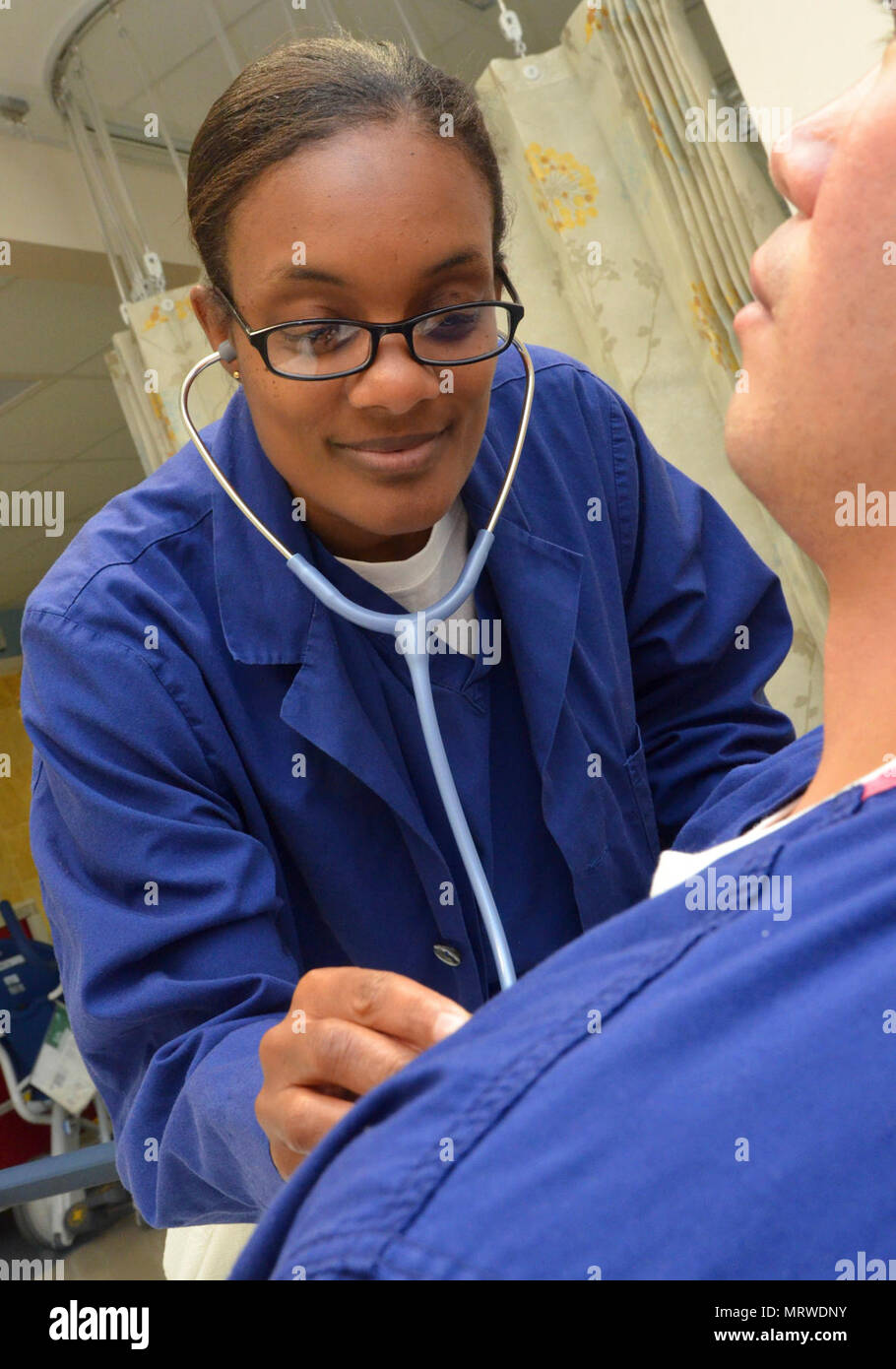 JACKSONVILLE, Fla. (April 14, 2017) – Lt. Chequera Thompson, a ...