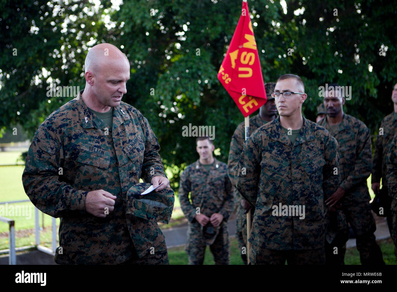 U s marine maj gen david bellon hi-res stock photography and images - Alamy