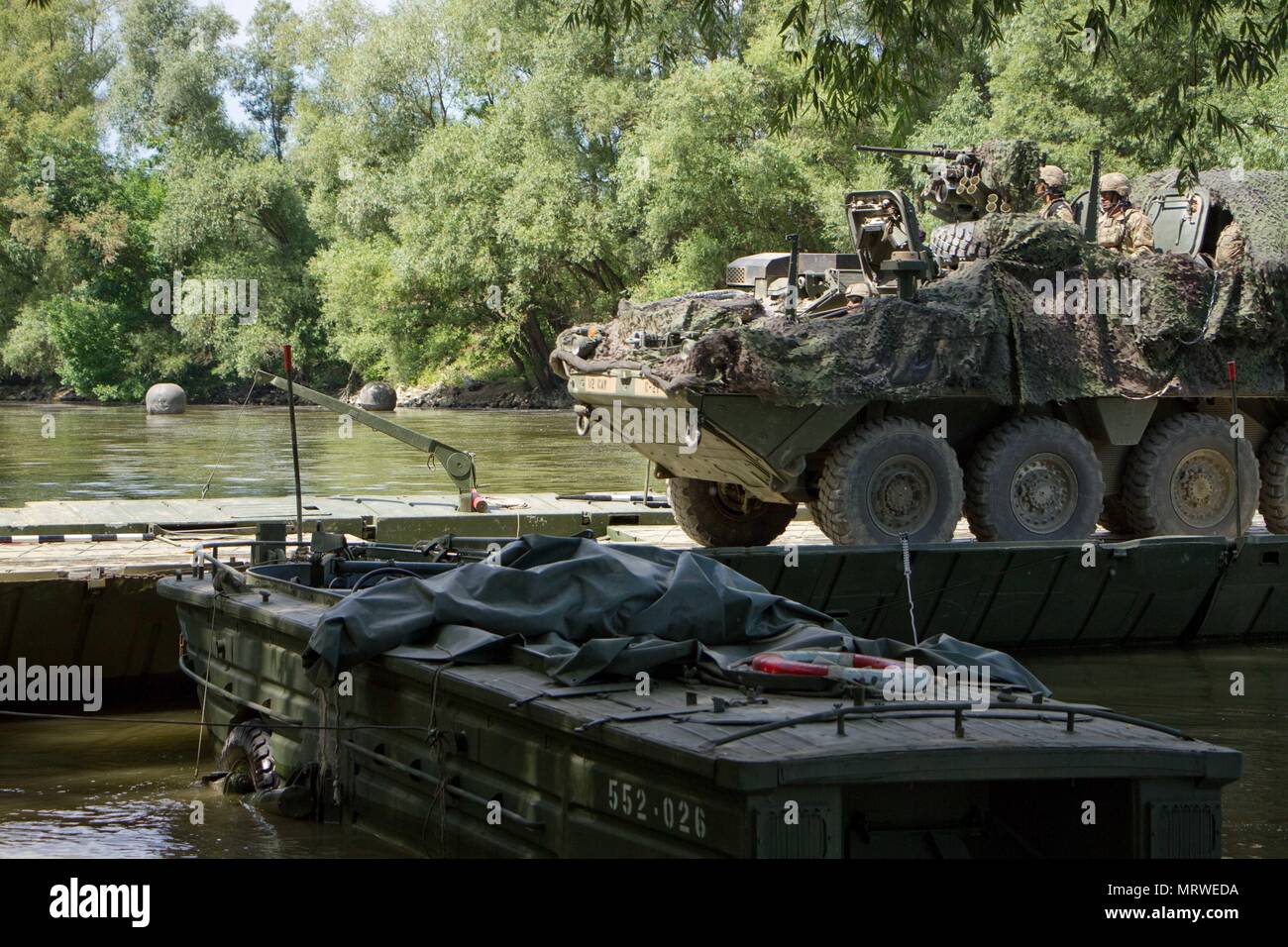Pmp floating bridge hi-res stock photography and images - Alamy