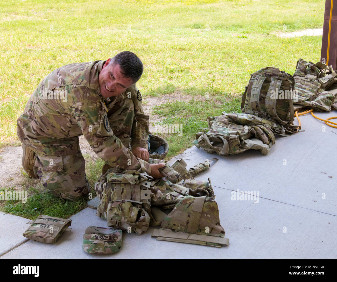 FORT HOOD, Tx (July 6, 2017)— Soldiers with the 135th ESC went through ...