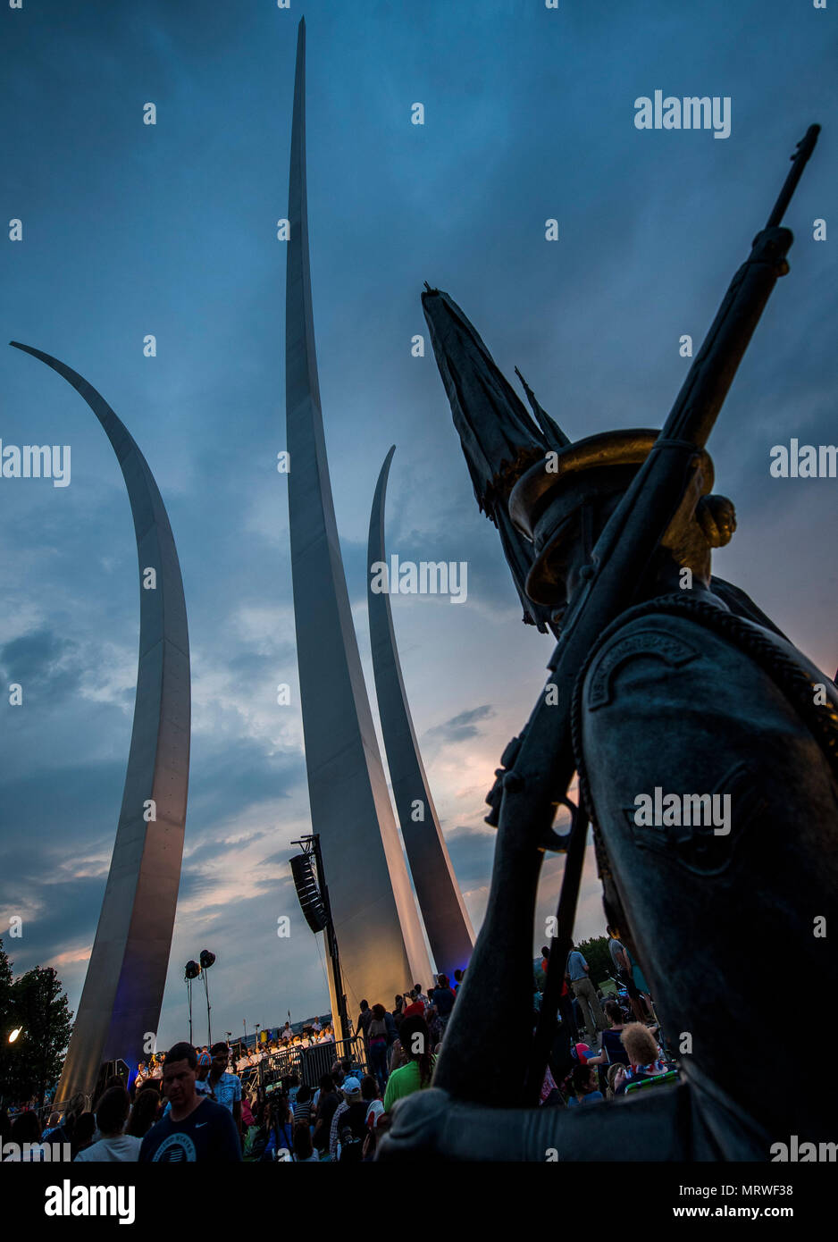 Under the direction of their commander Col. Larry Lang various groups ...
