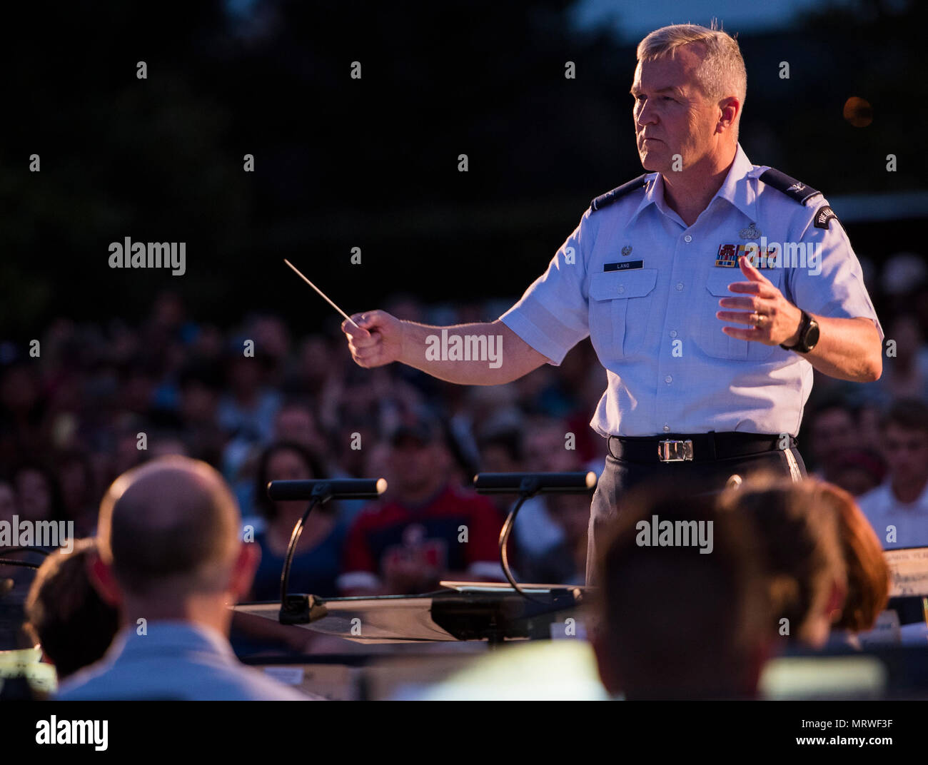 Under the direction of their commander Col. Larry Lang various groups ...