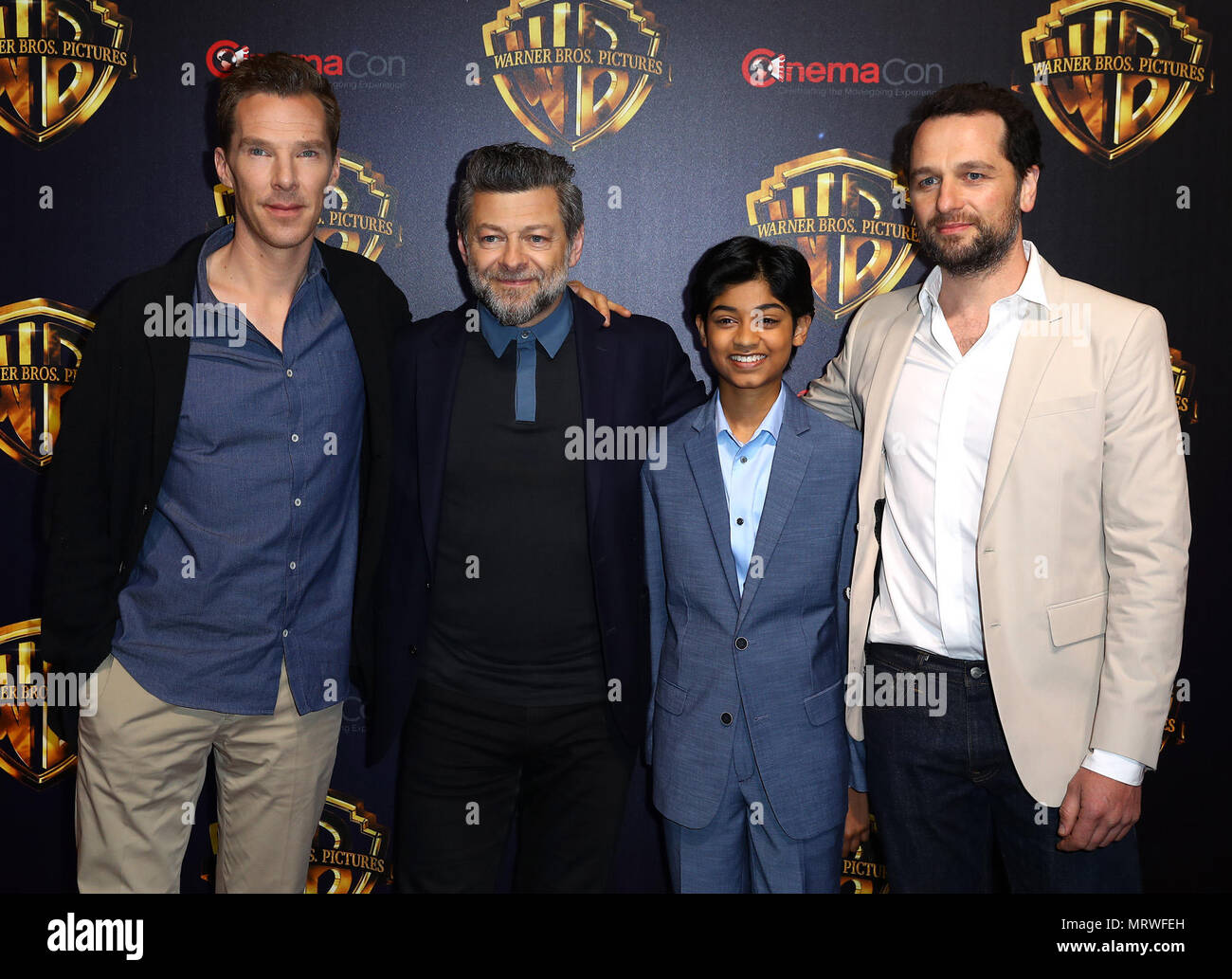 Warner Bros Red Carpet Arrivals at CinemaCon Inside Caesars Palace ...