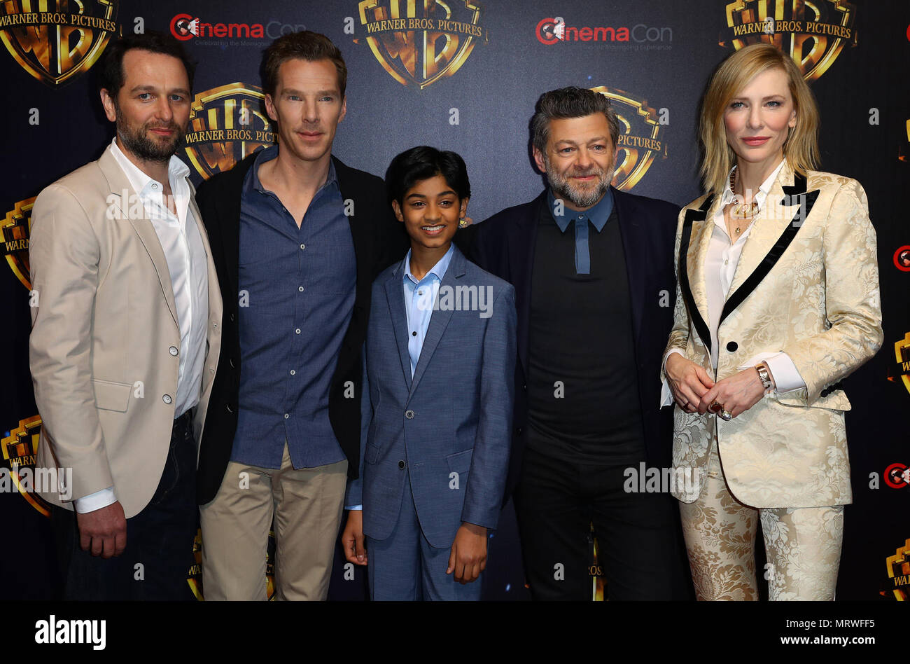 Warner Bros Red Carpet Arrivals at CinemaCon Inside Caesars Palace ...