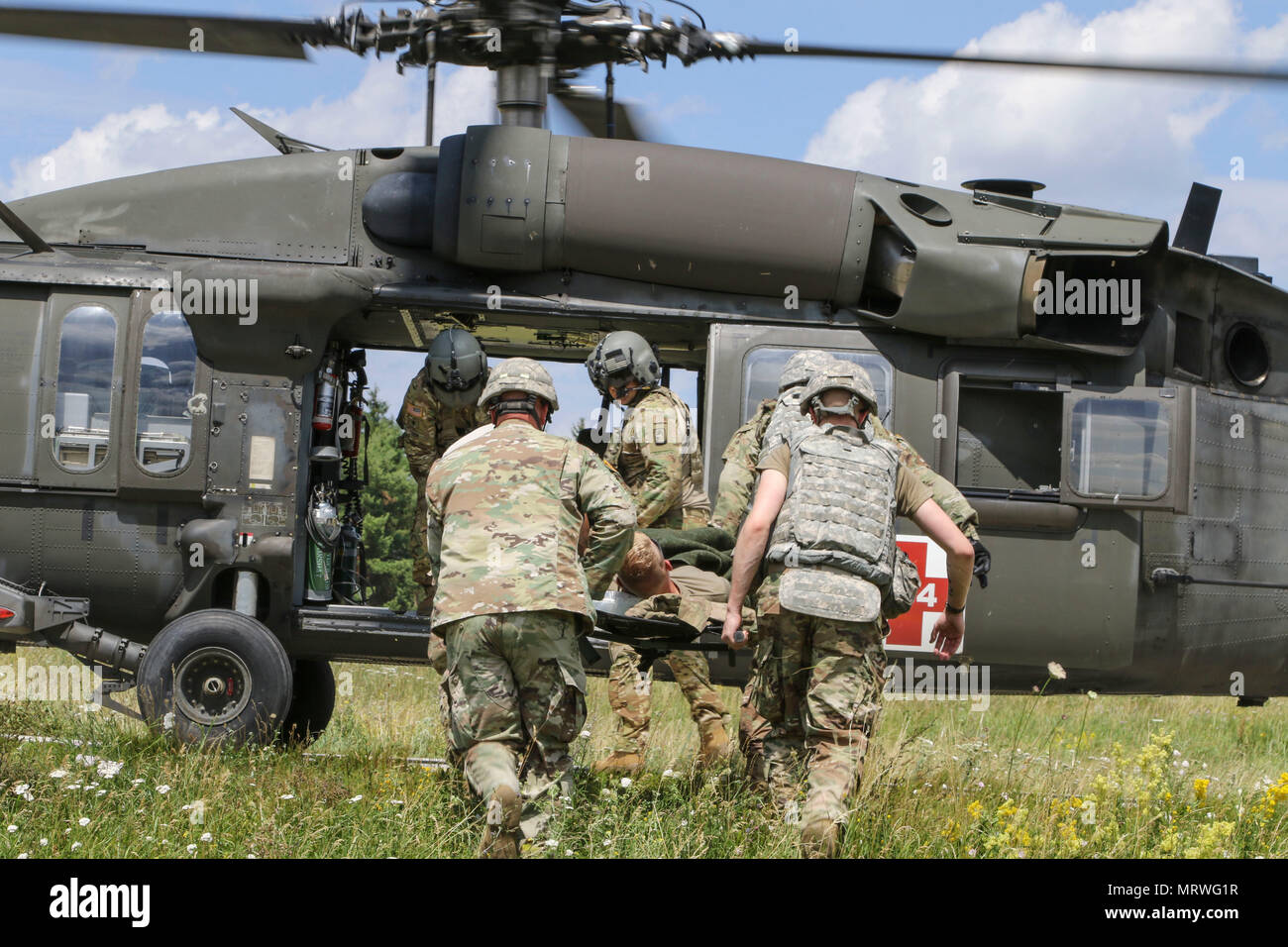 Soldiers from the 21st Combat Support Hospital (Task Force Med) out of ...