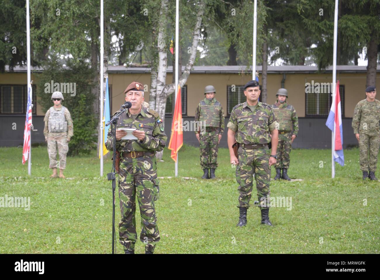 Romanian Army Brig. Gen. Gheorghe Visan, 2nd Infantry Division ...