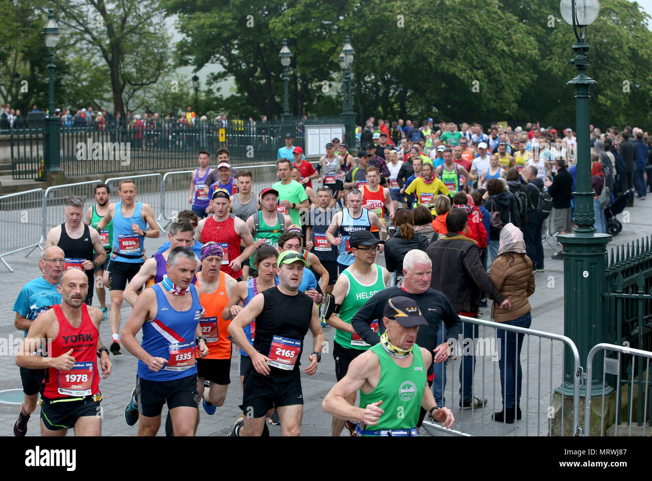 2018 edinburgh marathon hi-res stock photography and images - Alamy