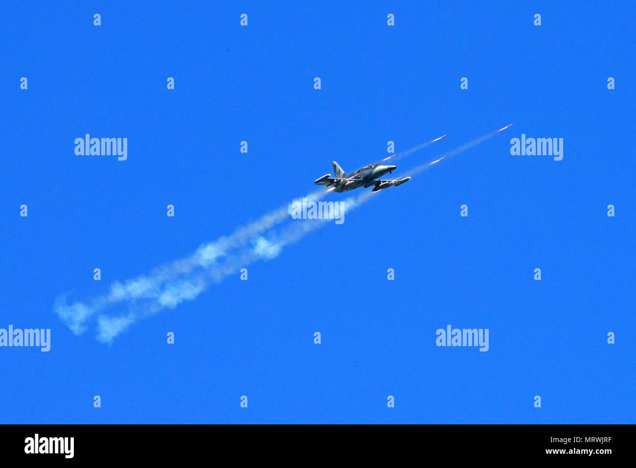 On June 9, 2017, a Czech Air Force L-159 ALCA (Advanced Light Combat ...